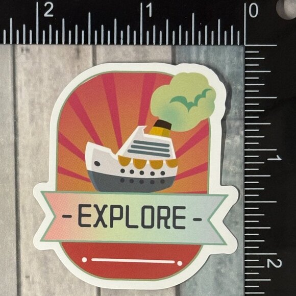 Design | 110 Adventure Travel Reusable Waterproof Vinyl Sticker Decal ...